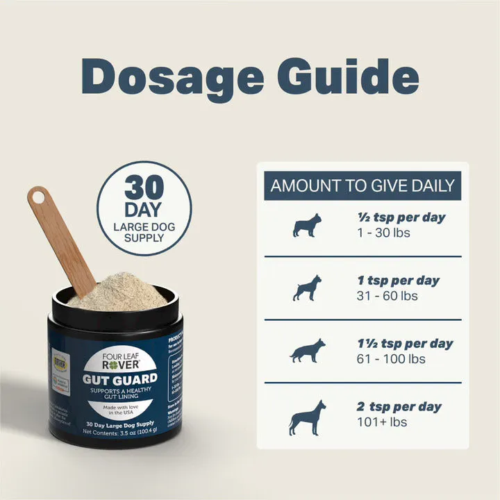 Four Leaf Rover Gut Guard | For Leaky & Imbalanced Guts | Hunter's Raw