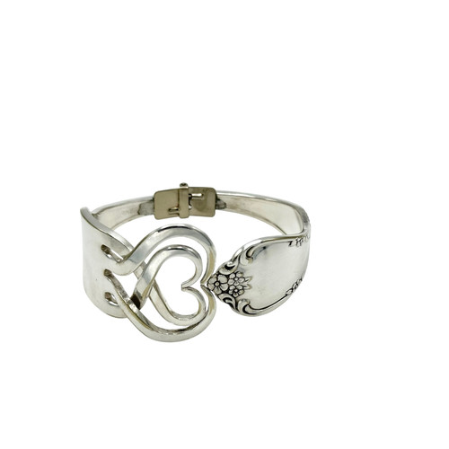 Hinged fork bracelet. | silverwearbyshana