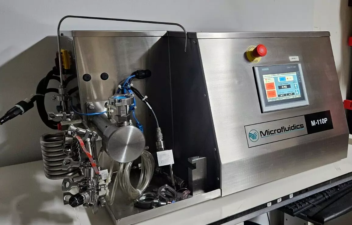 Microfluidics M-110P Microfluidizer Processor Homogenizer | Sync Services