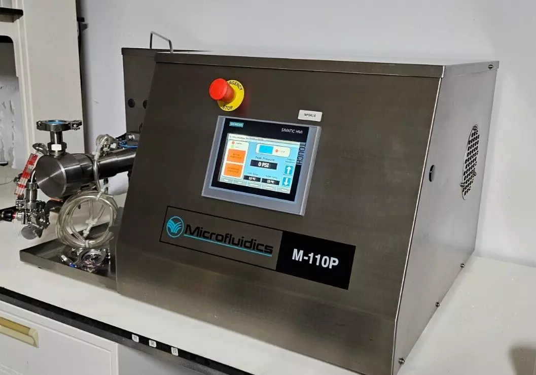 Microfluidics M-110P Microfluidizer Processor Homogenizer | Sync Services