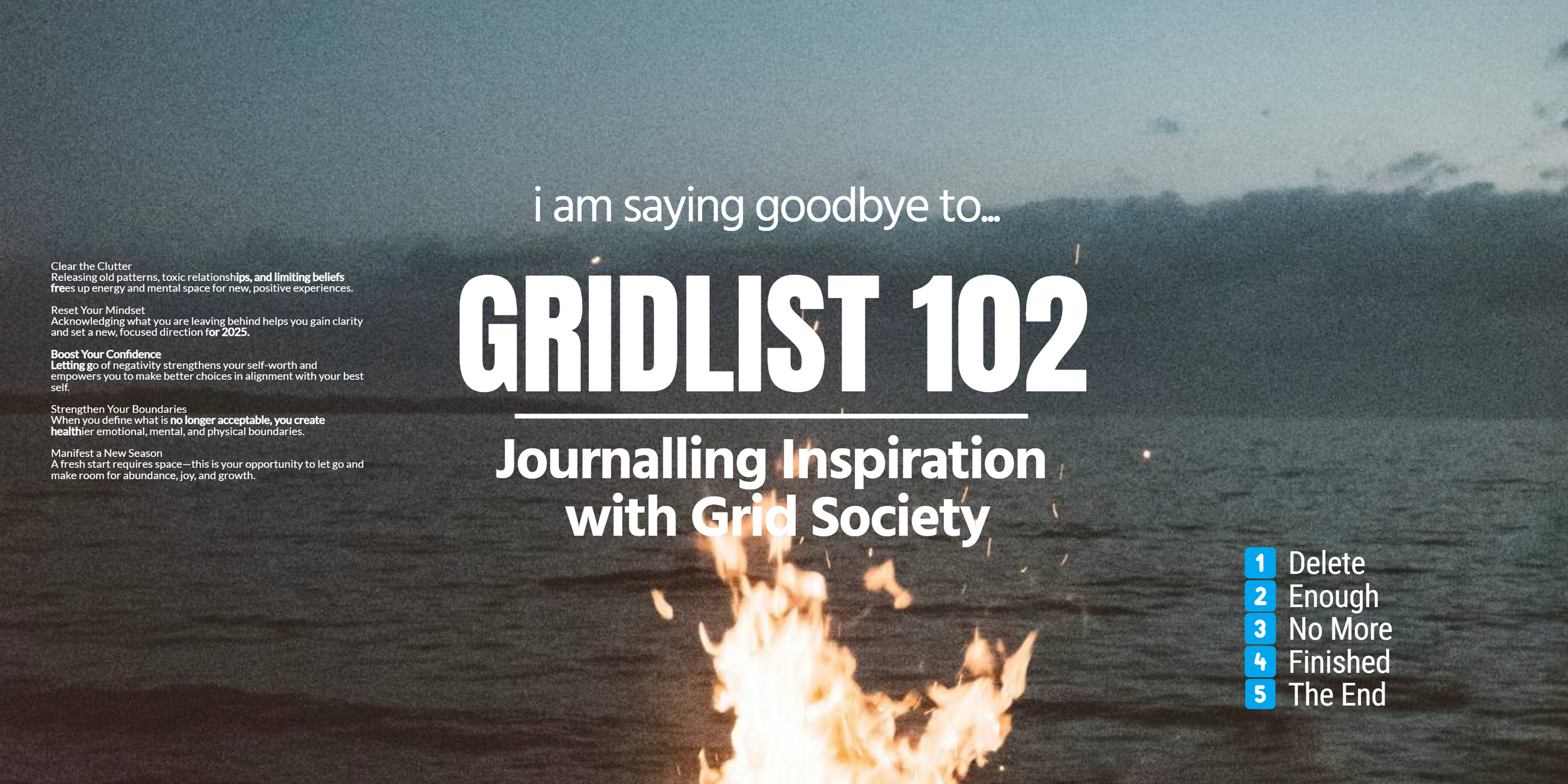 Journalling Inspiration 102: Make a GOODBYE list - Delete what no ...