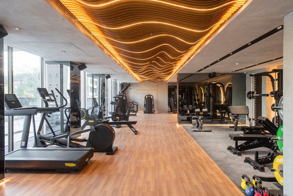 Parametrics | Gym Ceiling, One Meraki, Chembur