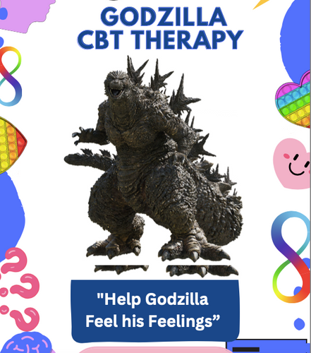 Help Godzilla Feel His Feelings | drpieknik