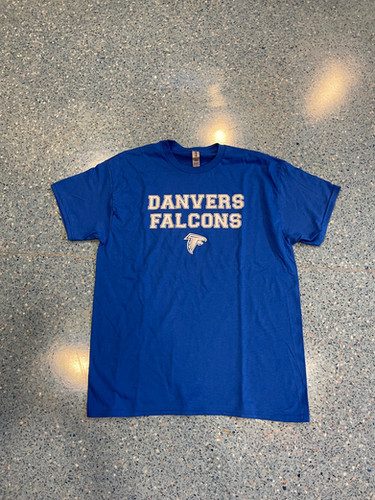 Blue Danvers Falcons T-Shirt | Danvers DECA