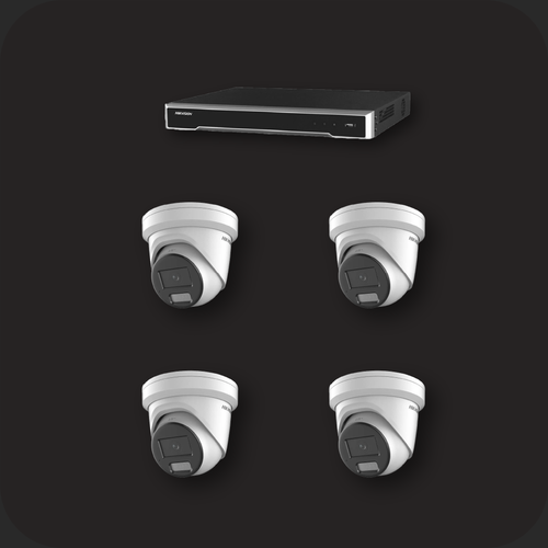 Hikvision 4 x Camera 4 Channel NVR System | NPS