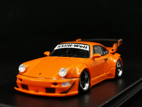 RWB Porsche 993 UK Edition Orange | Dieharddiecast