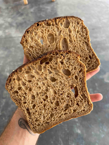 לחם פרא Vintage מרובע 750 גרם | WILD BREAD