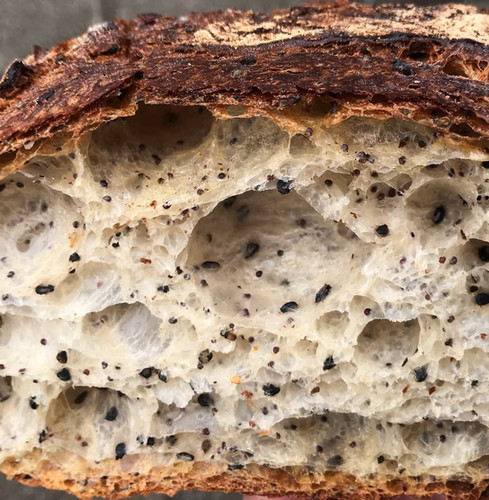 לחם פופי Vintage מרובע 750 גרם | WILD BREAD