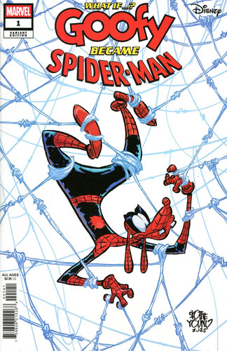 Marvel & Disney What If Goofy Became Spider-Man #1 (One Shot) Cover D ...