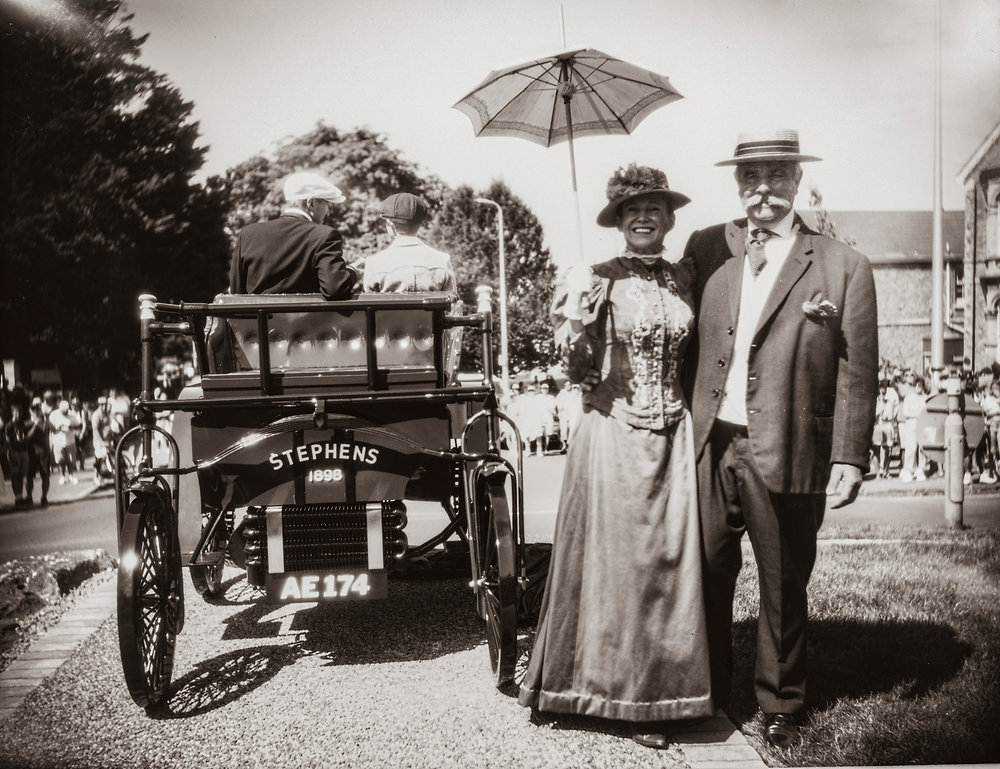 Celebrating History: The Stephens Car Unveiling in Clevedon
