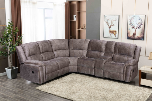 Power Modular Recliners Sectional Sofa w/ USB | Imperial Valley Furn