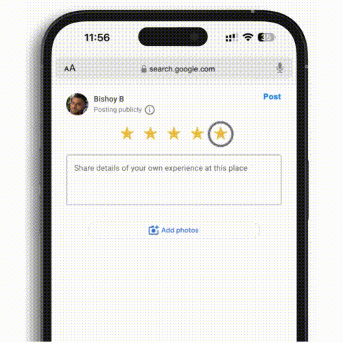 ReviewZap | Google Review Boost Card & Stand