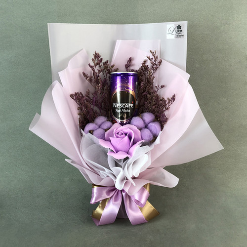 Nescafe Coffee Soap Flower Bouquet | Luxe Florist | Flowers