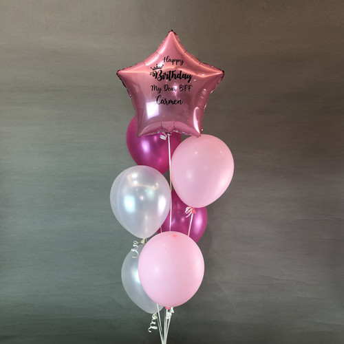 Helium Star Balloon Bouquet | Luxe Florist | Helium Balloons