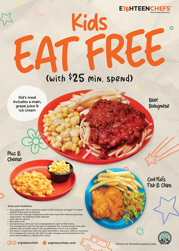 PROMOTIONS | Eighteen Chefs