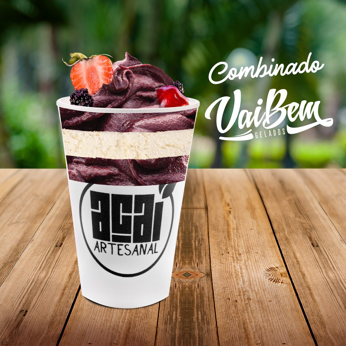Açaí Artesanal - 99% puro açaí - O melhor açaí do Brasil