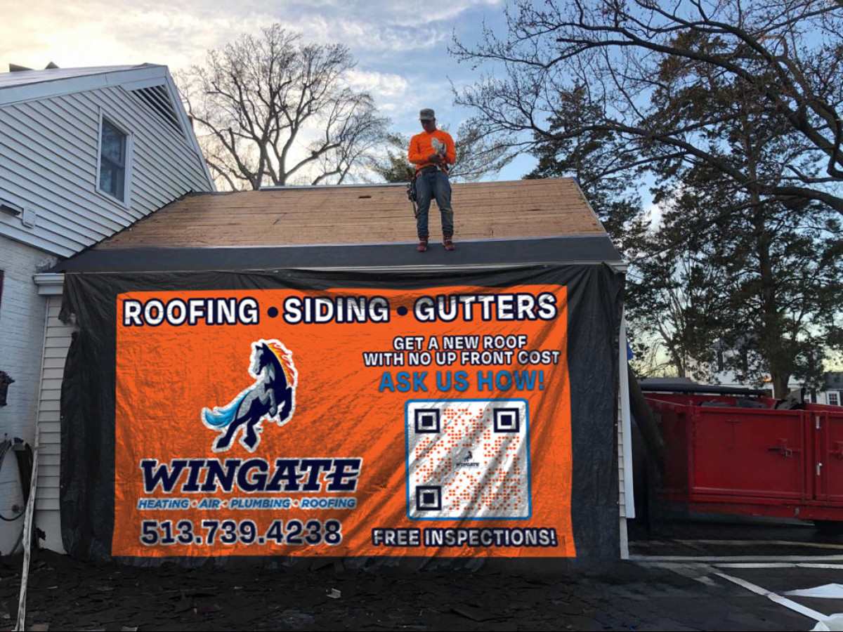 The Smart Tarp | Custom Printed Roofing Tarps