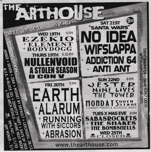 ADDICTION 64 - The Corner Hotel | Australian Ska Archi