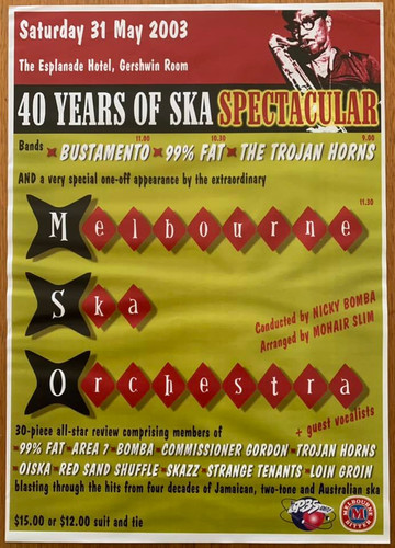 THE MELBOURNE SKA ORCHESTRA | Australian Ska Archi
