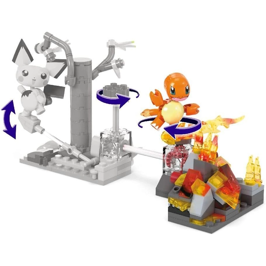 Mega Construx Pokemon Charmander's Fire Type Spin Playset | Collect all ...