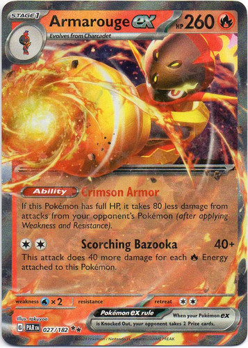Armarouge ex - 027/182 - Paradox Rift | Collect all Games