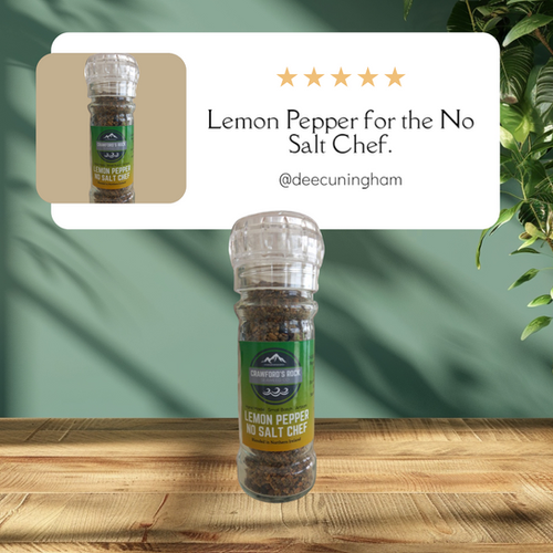Lemon Pepper No Salt Chef | CrawfordsRockSeaweed