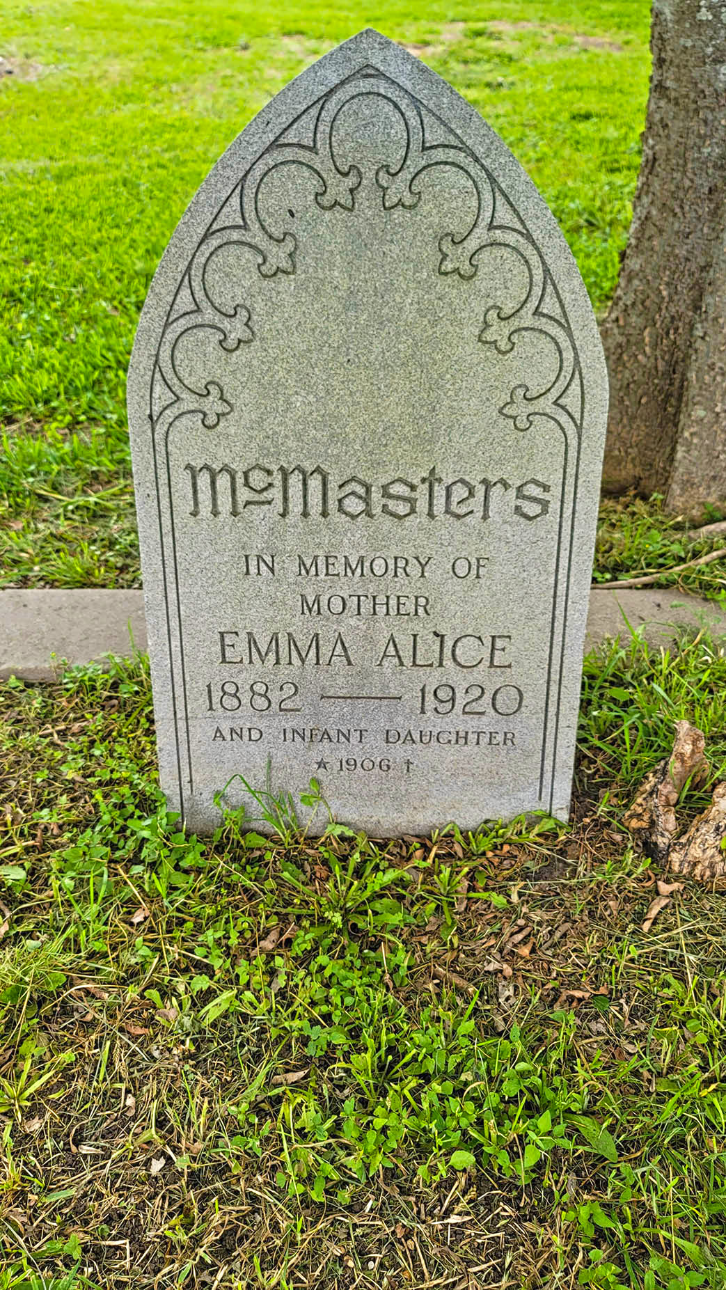 McMaster, Emma Alice Webb - Crown Hill Cemetery Association