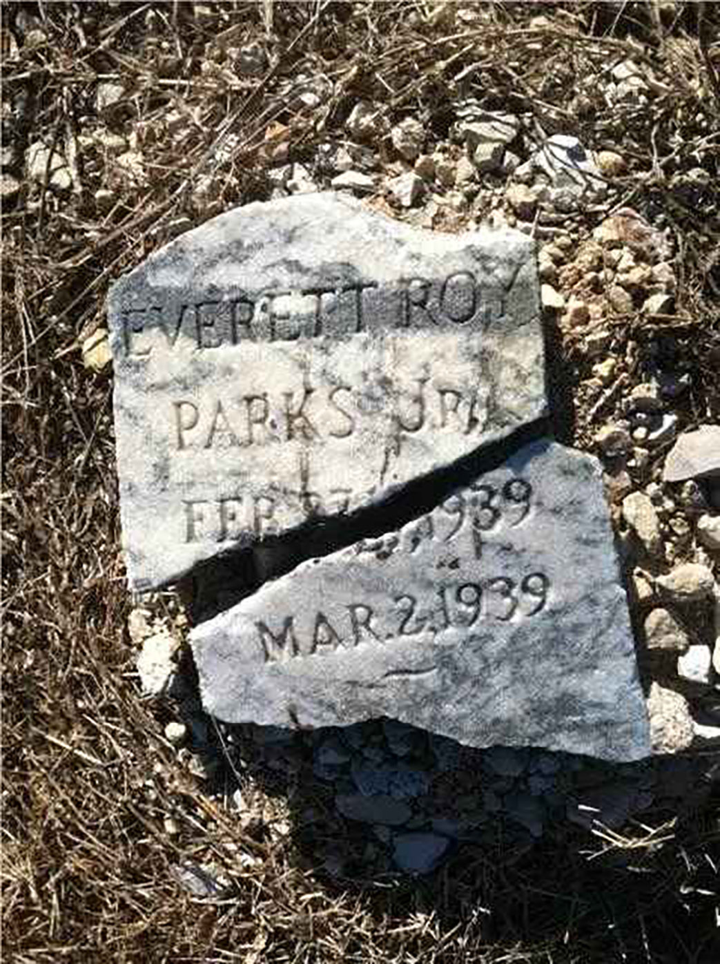 Parks, Everett Roy, Jr. - Crown Hill Cemetery Association