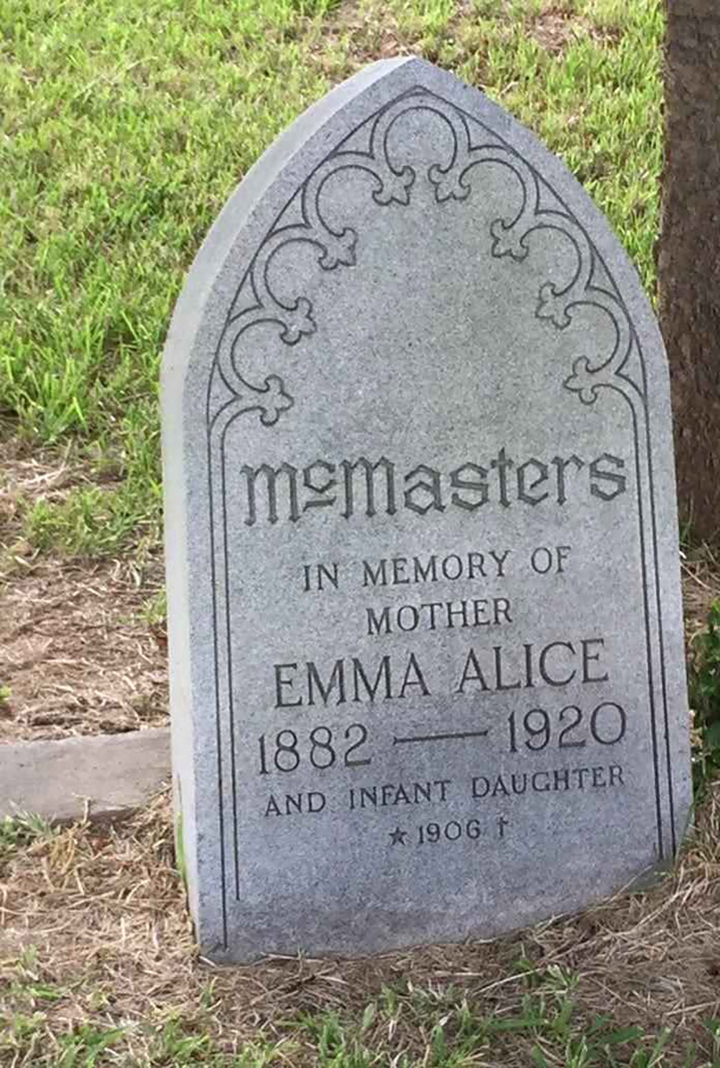 McMaster, Emma Alice Webb - Crown Hill Cemetery Association