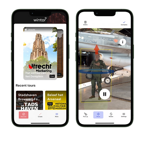 Wintor AR | Augmented Reality Tours | Features