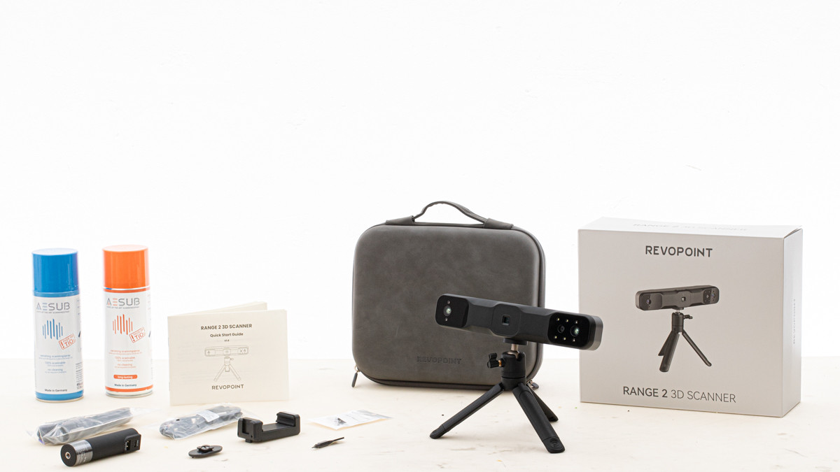 Revopoint Range 2 3D-Scanner im Test: Einfacher 3D-Scannen!