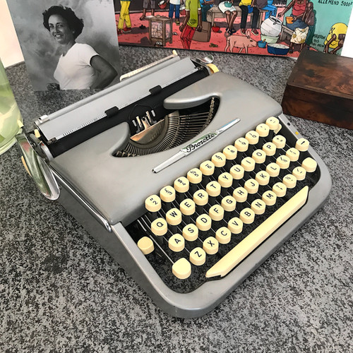 Brosette Portable Typewriter Rare 1958 | Acme Type Machines