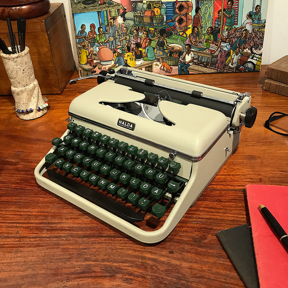 SORRY, SOLD! 1958 Halda Model P Typewriter -- The "Hemingway ...