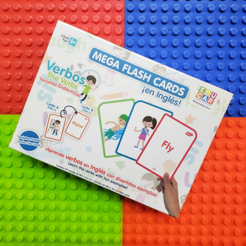 Flash Cards Verbos Inglés y Español | Didaktoys