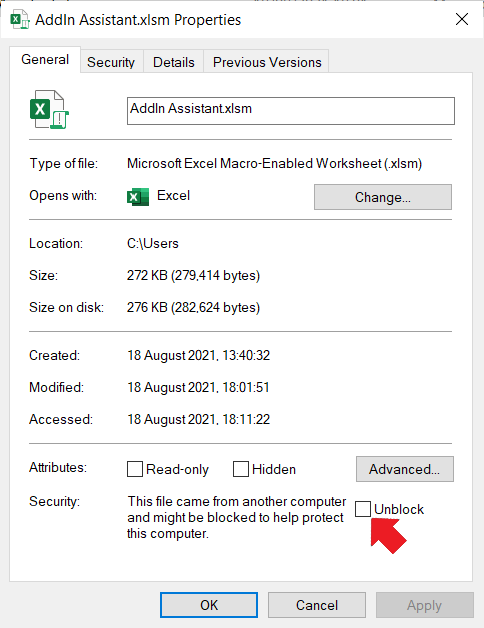 Installing and updating Add-ins