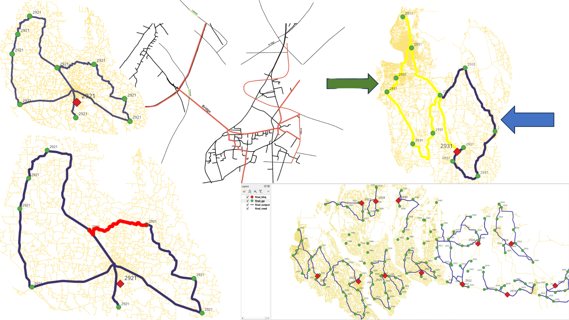 Geospatial Network Path Analysis | GIS Projects | AGSRT