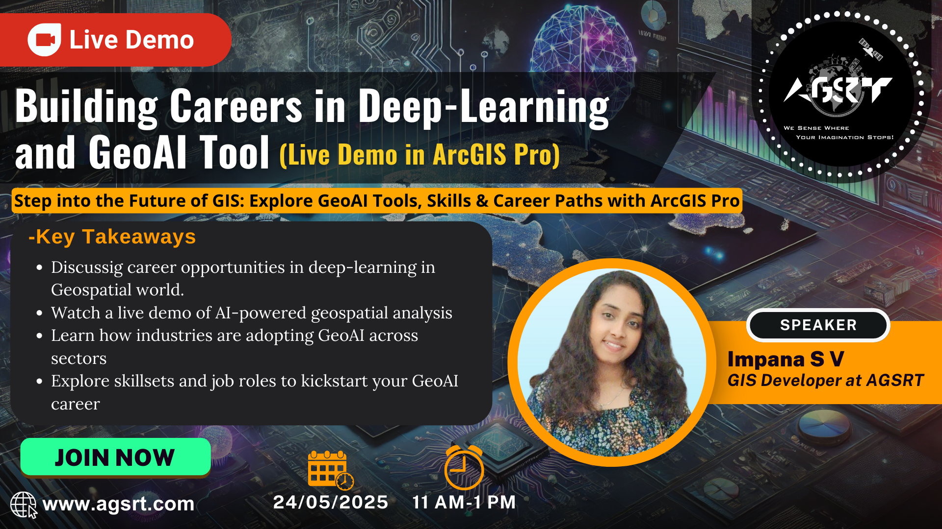 Building Careers in Deep Learning and GeoAI Tools (Live Demo in ArcGIS ...