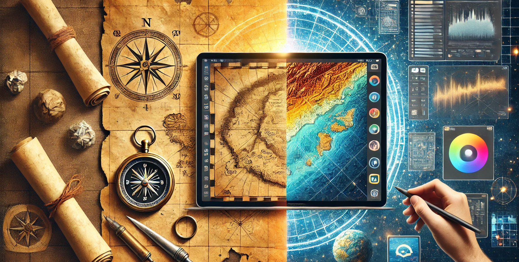 The Evolution of GIS: From Paper Maps to Digital Landscapes | AGSRT ...