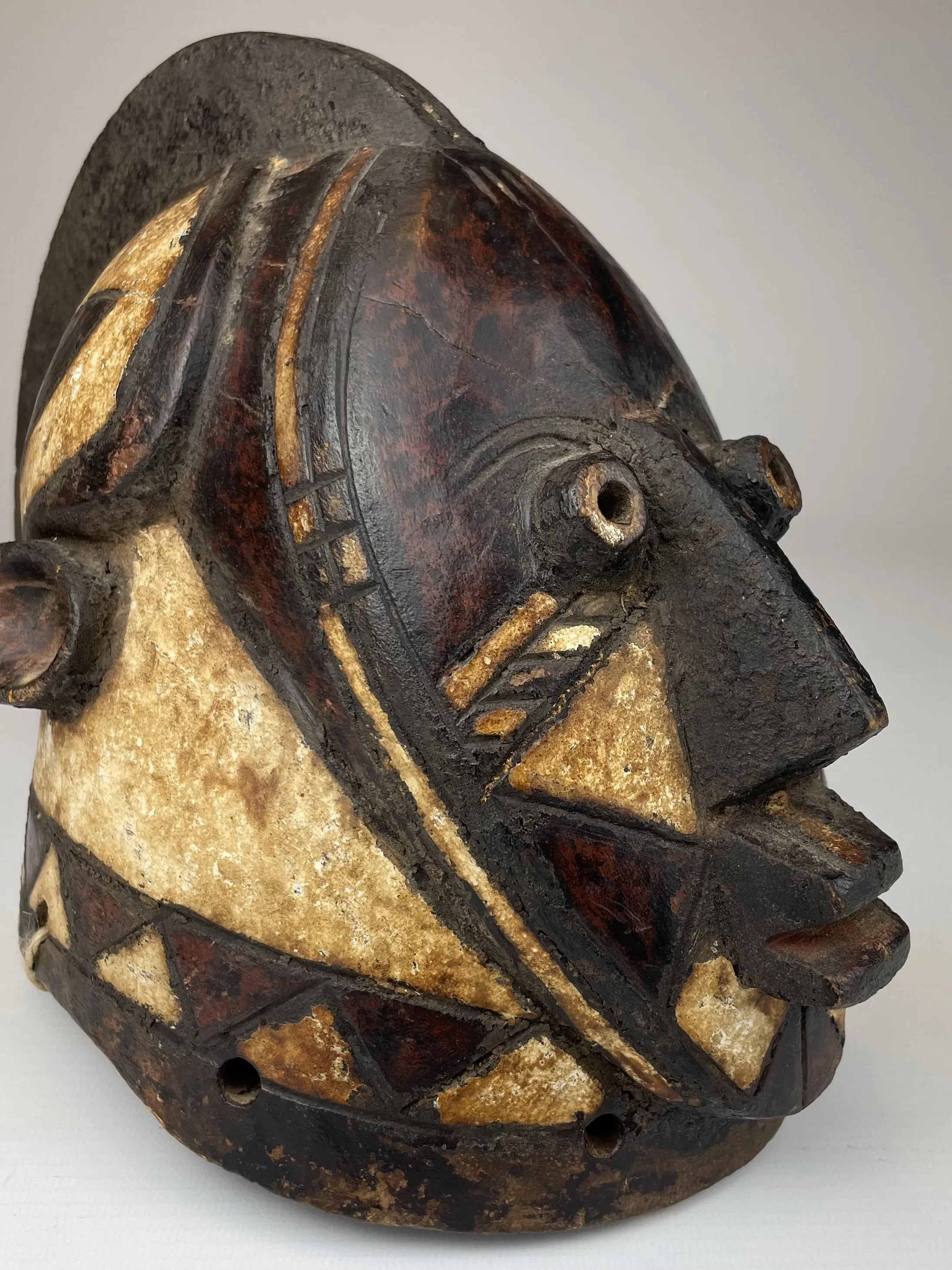 NIGERIAN HELMET MASK | Andy Maule Antiques