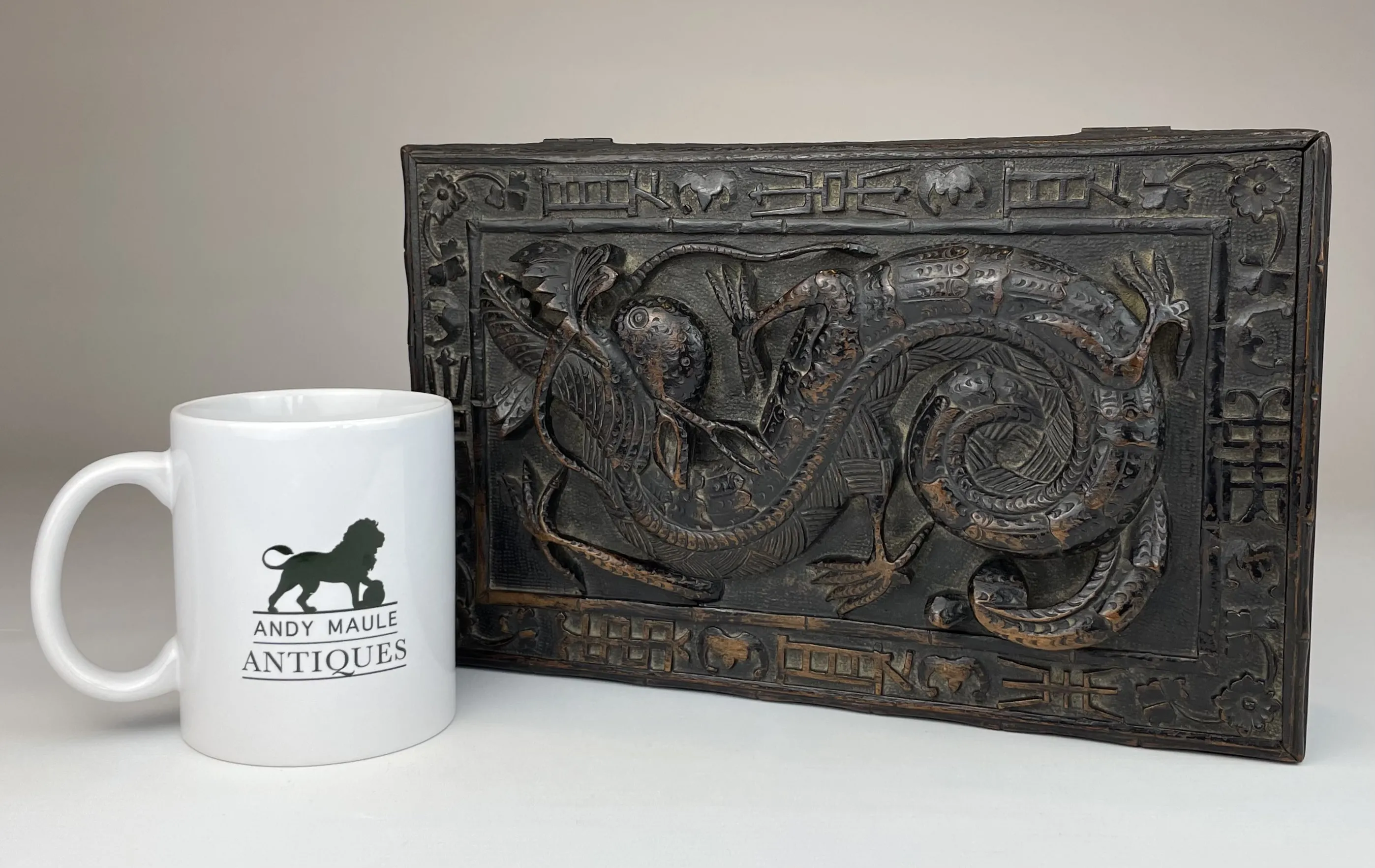 CHINESE STYLE CIGAR BOX – CIRCA 1880 | Andy Maule Antiques