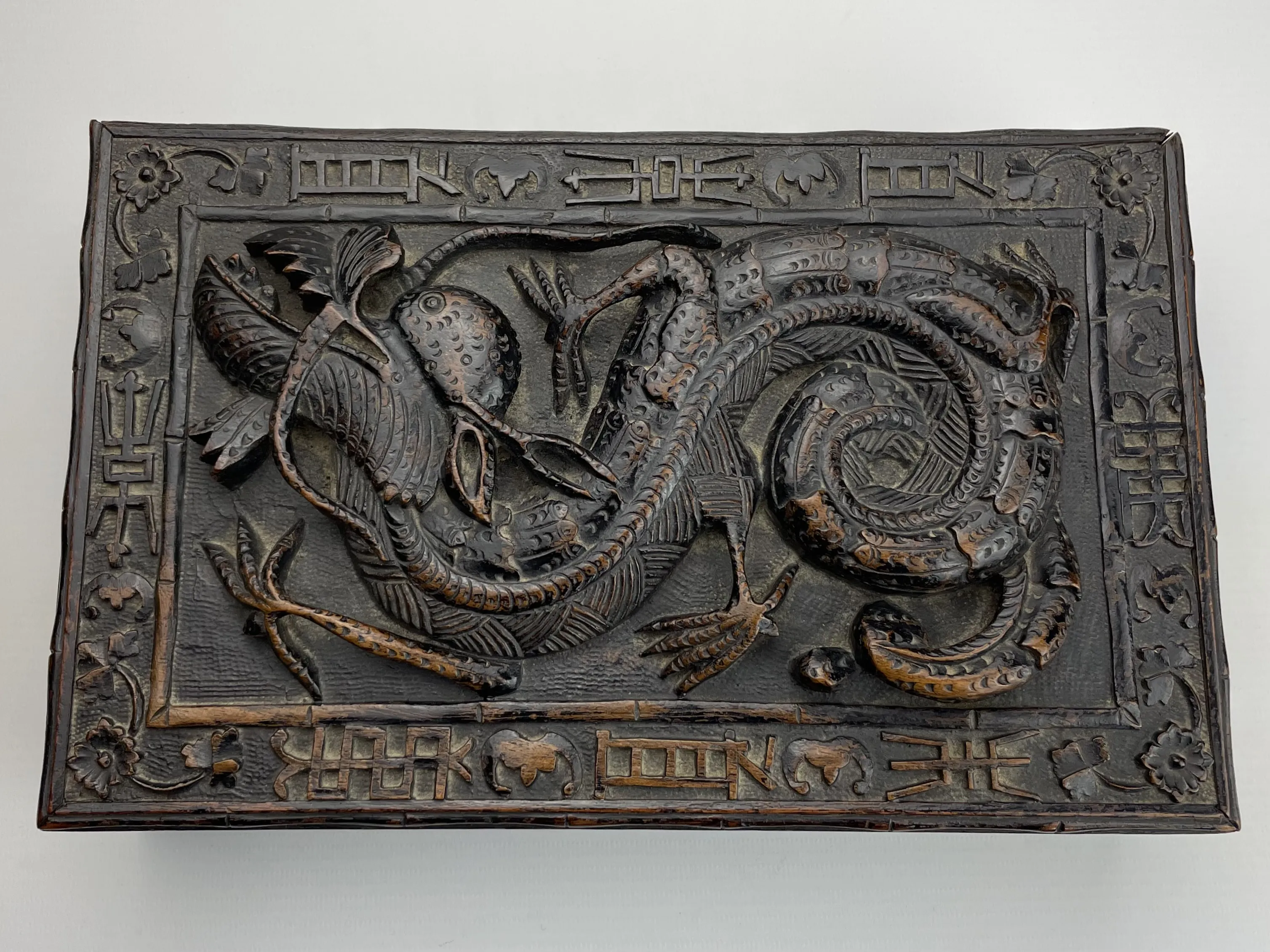CHINESE STYLE CIGAR BOX – CIRCA 1880 | Andy Maule Antiques