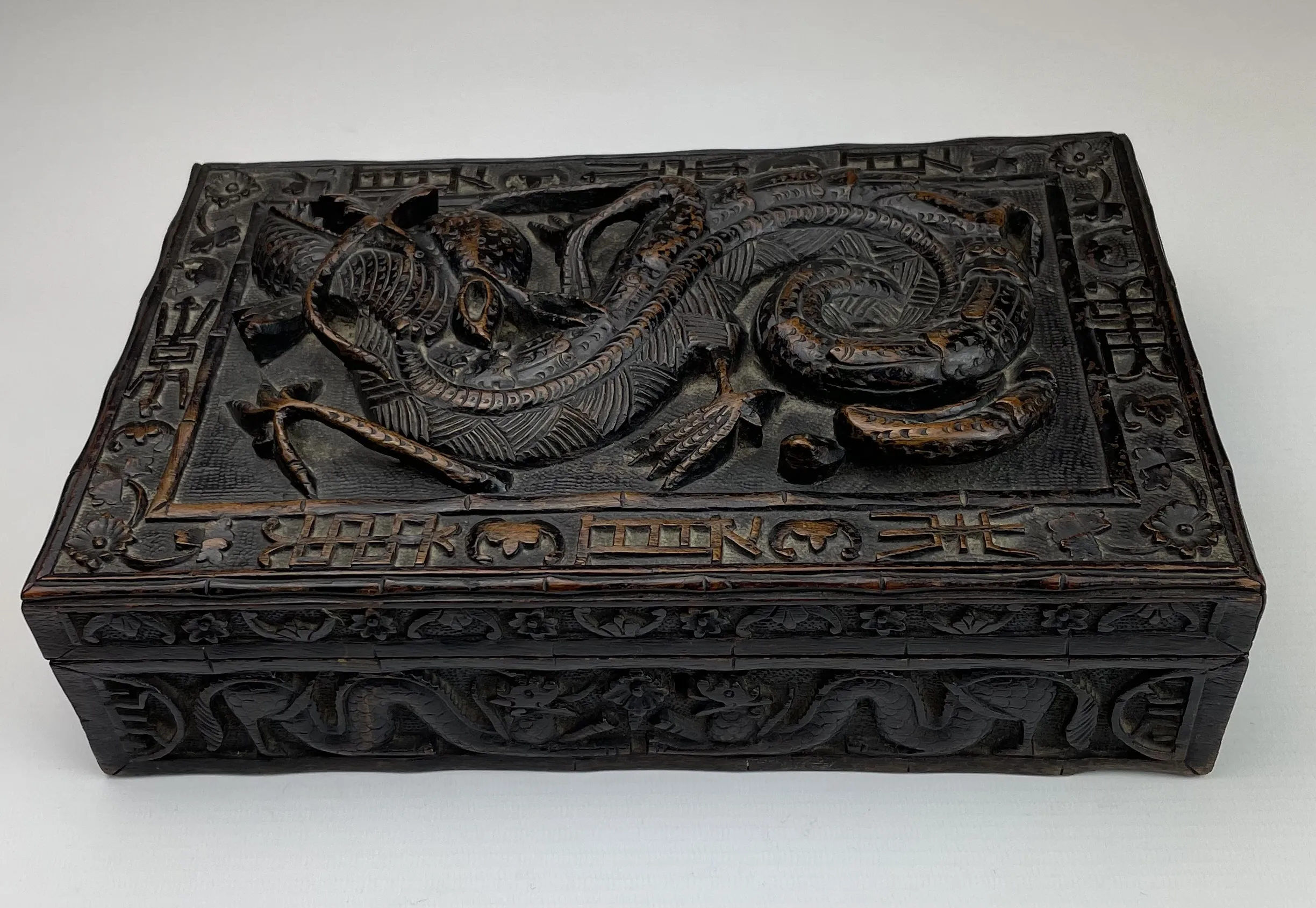 CHINESE STYLE CIGAR BOX – CIRCA 1880 | Andy Maule Antiques