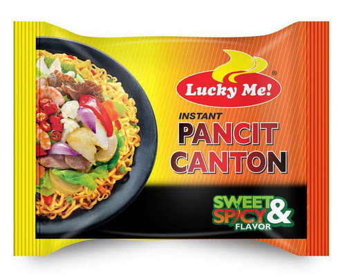 Lucky Me Pancit Canton Sweet & Spicy 12x6x60g | Shiny Star Canada