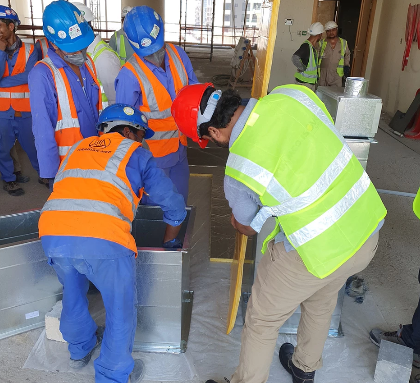 Installation Training of KIMMCO Duct Insulation plus Self Seal