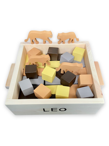 Lion Block Set | Build-a-block Co.