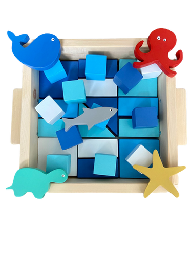 Under the Sea Block Set | Build-a-block Co.