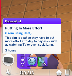 Sims 4 Deaf Trait Updates