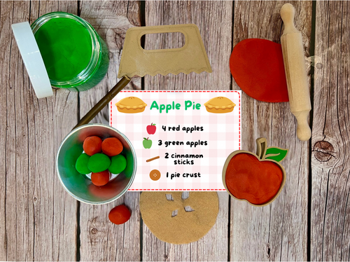 Apple Pie Playdough Kit | The Nature Classroom