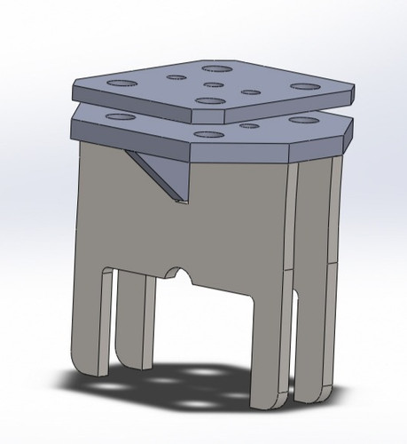 5TON ROCKWELL 2.5" WIDE LEAF SPRING PERCHES U-BOLT ELIMINATOR 4IN LIFT ...