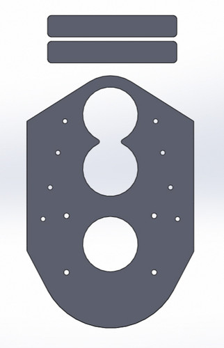 PROFAB 12" DIVORCE MOUNT STANDARD ROTATION DROP BOX MOUNT PLATE ...